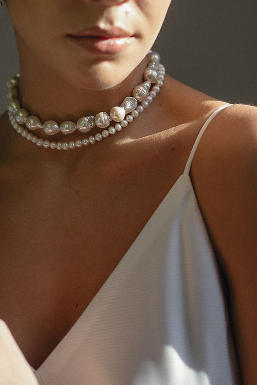 Collier perles de mariée Ingrid | The Wedding Explorer